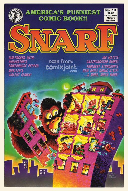 Snarf #13 at Comixjoint.com
